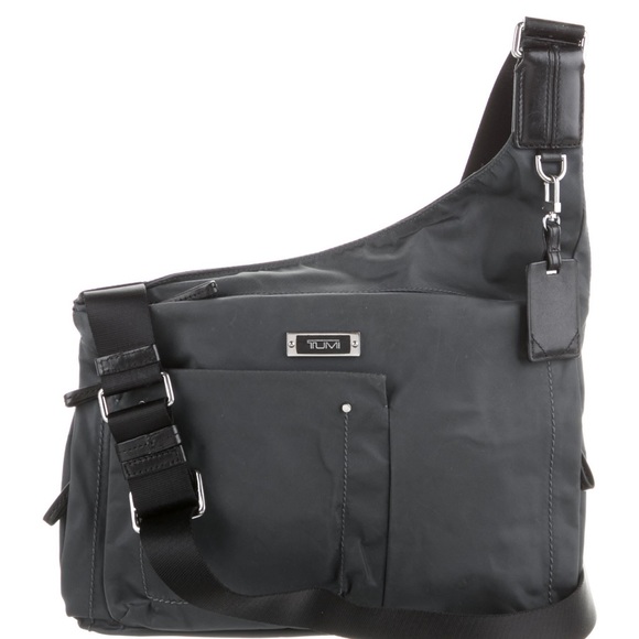 Tumi | Bags | Tumi Messenger Bag With Leather Trim Like New | Poshmark